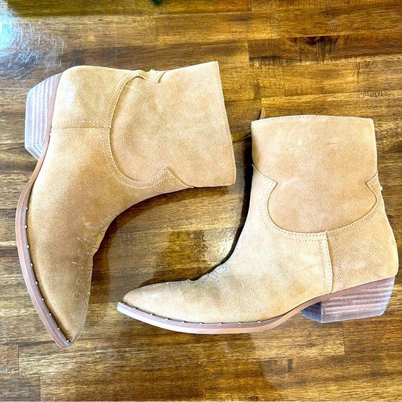 Sam Edelman | Shoes | Sam Edelmanava Suede Western Bootie | Poshmark